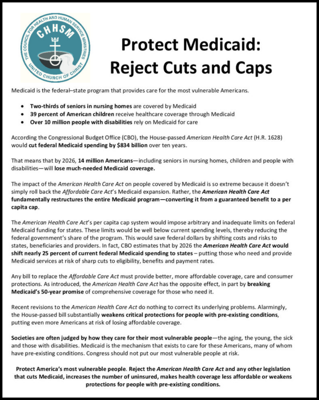 Slides and Documents - CHHSM