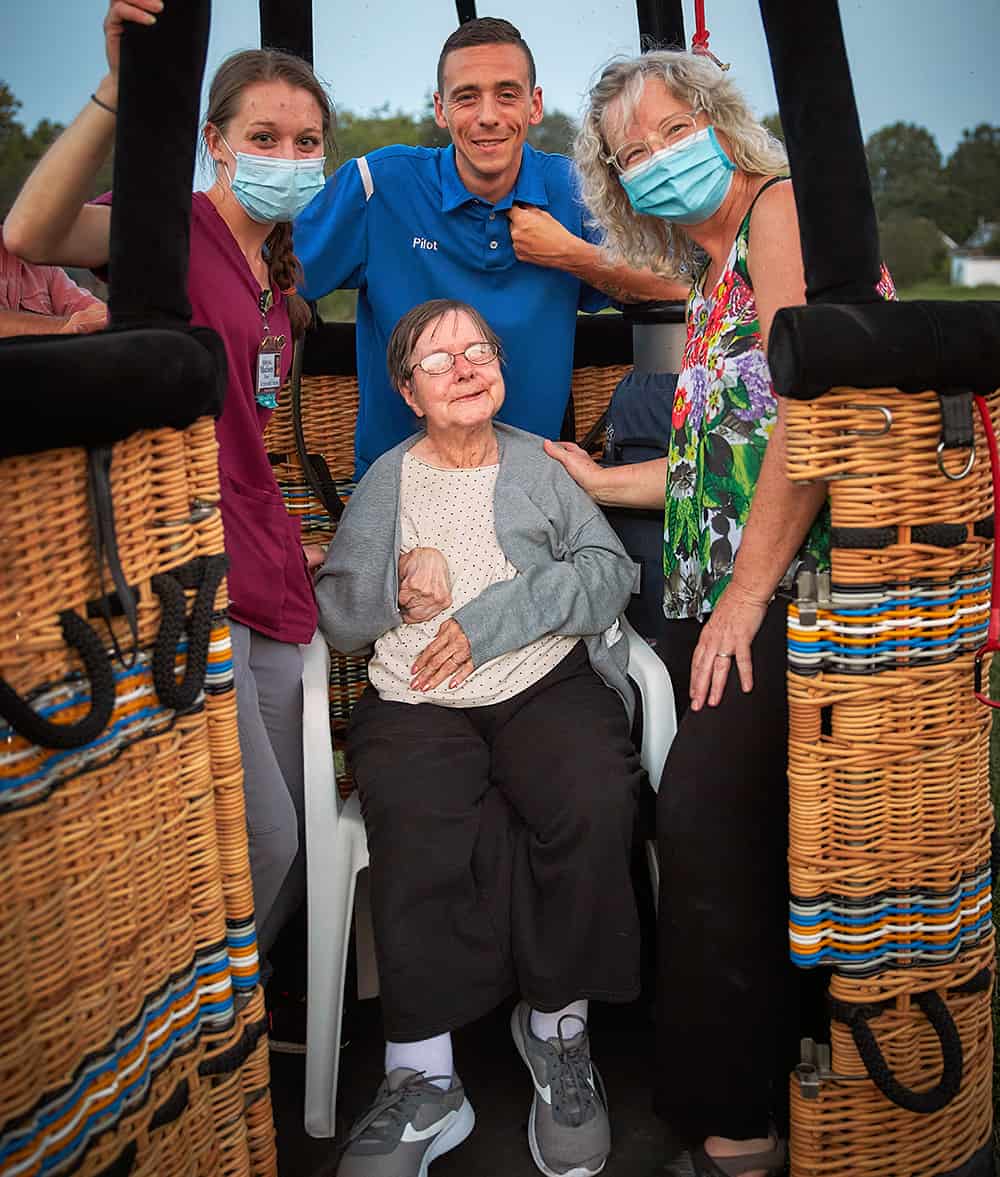 Phoebe Richland Resident Fulfills Lifelong Dream of Hot Air Balloon ...