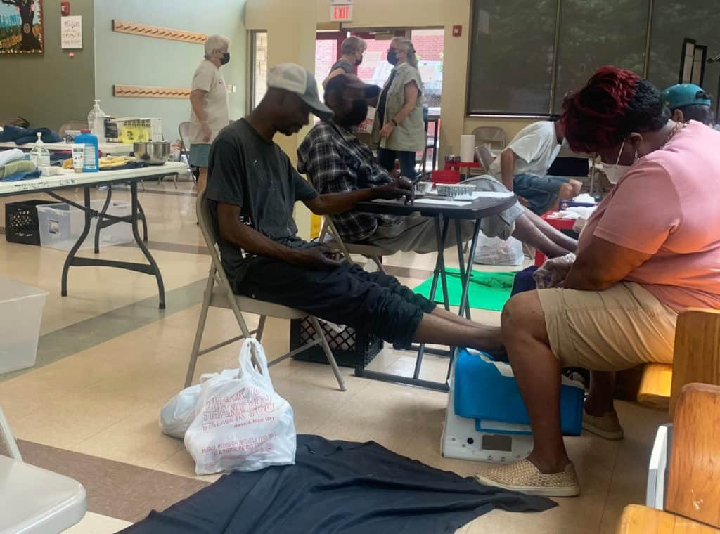 Deaconess Nurse Ministry Foot Care Clinic Becomes Moment of Healing for ...