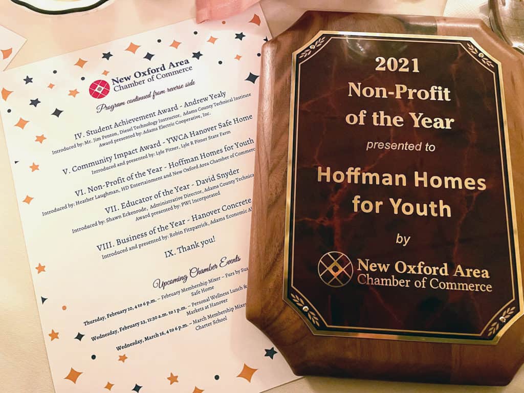 Hoffman Homes for Youth Receives Nonprofit of Year Award - CHHSM