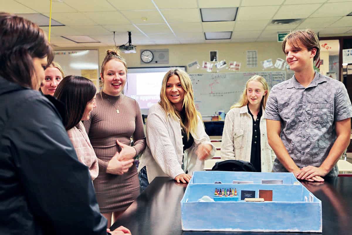 Students Offer Solutions for Workday Relief at Cedar Community - CHHSM