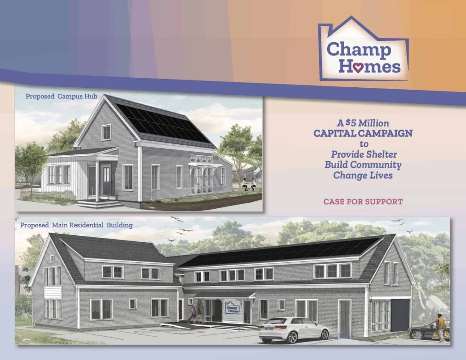 Champ Homes Kicks Off $5 Million Campaign to Replace Main Campus ...